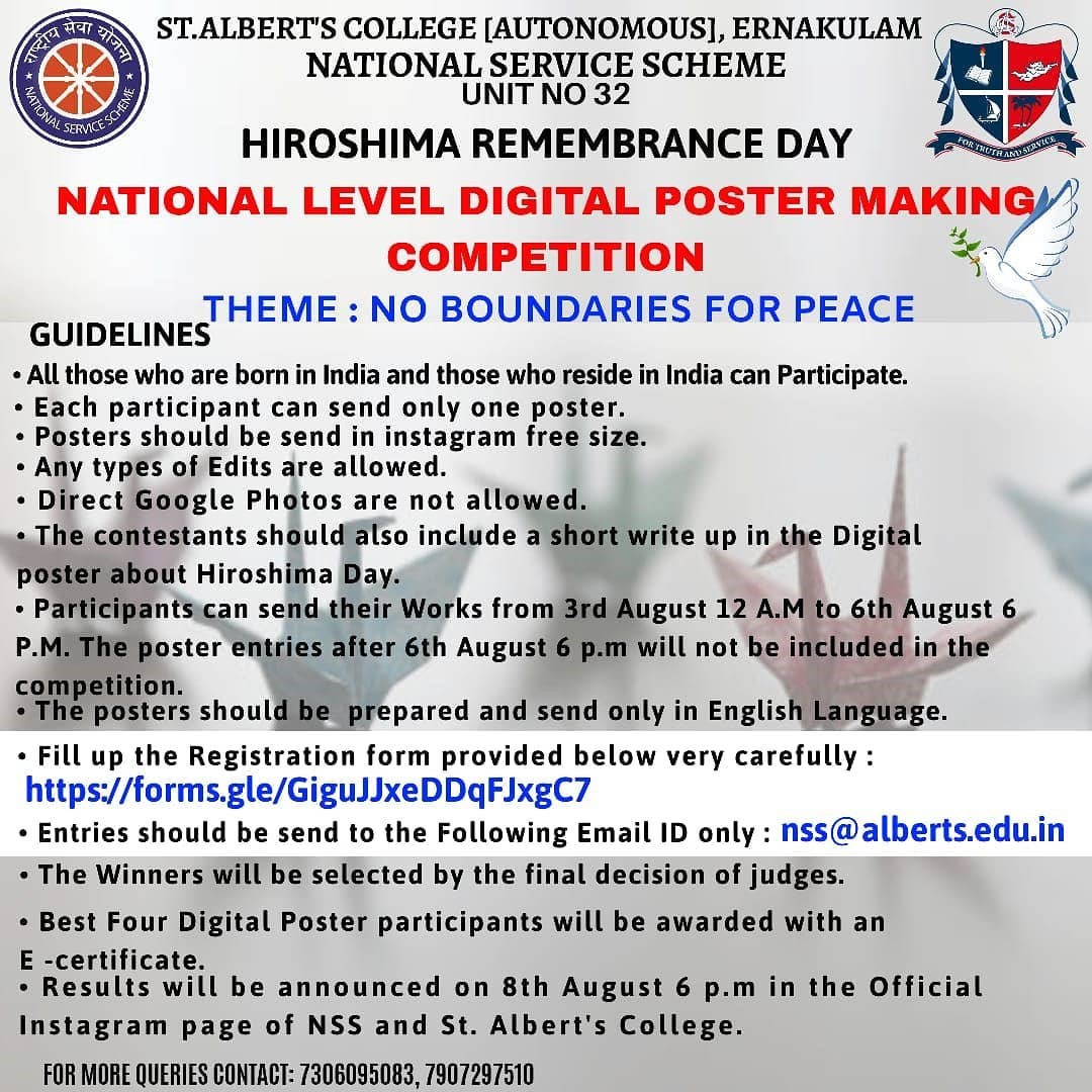 Digital Poster Making - St. Albert's College (Autonomous), Kochi, Ernakulam