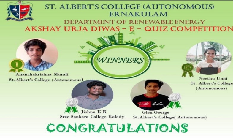 Akshay Urja Diwas – Poster Designing – St. Albert's College (Autonomous ...