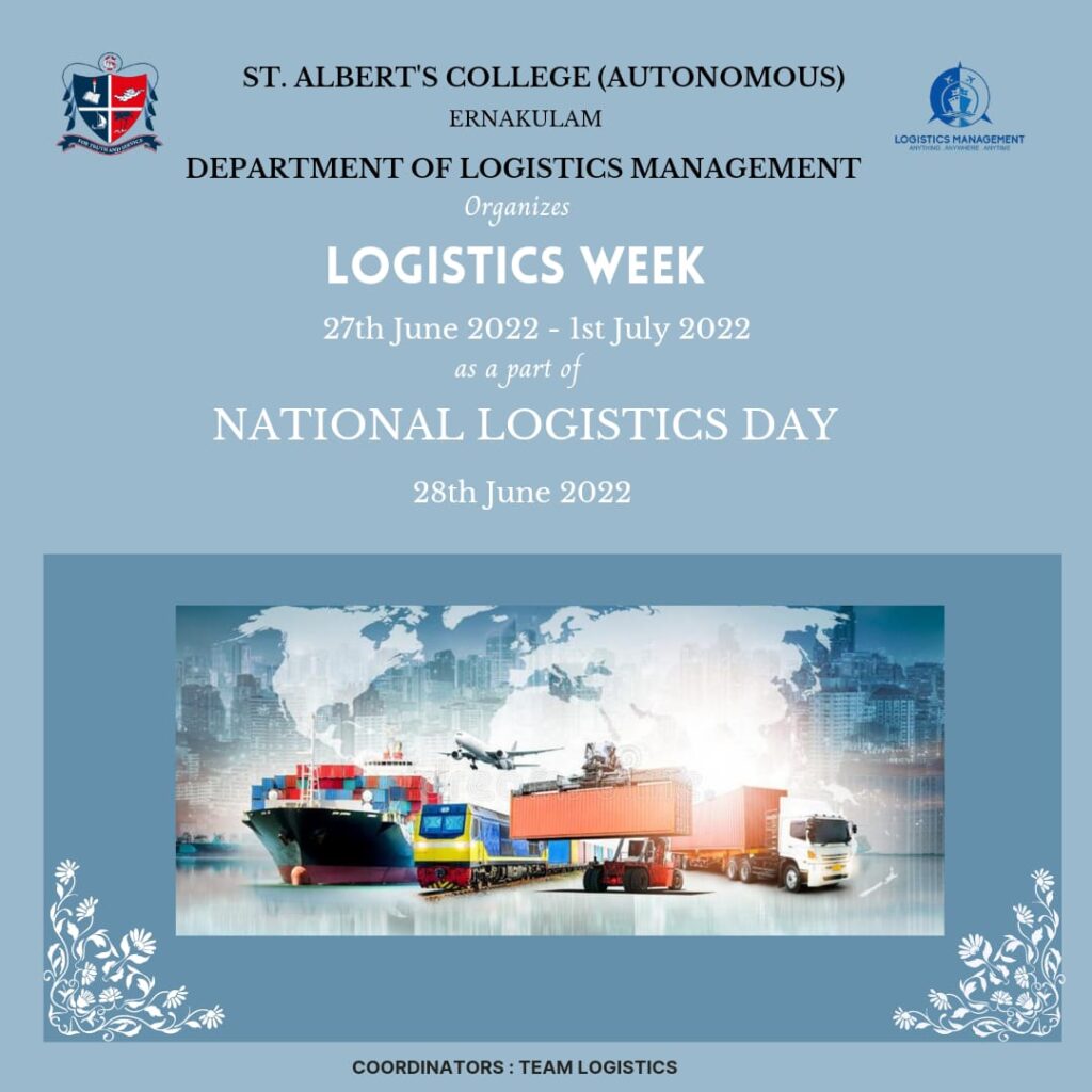 National Logistics Day- Department of Logistics Management – St. Albert ...